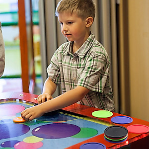 8 Pieces Hockey Pucks Replacement Round Pucks for Game Tables, Equipment, Accessories, 7 Grams