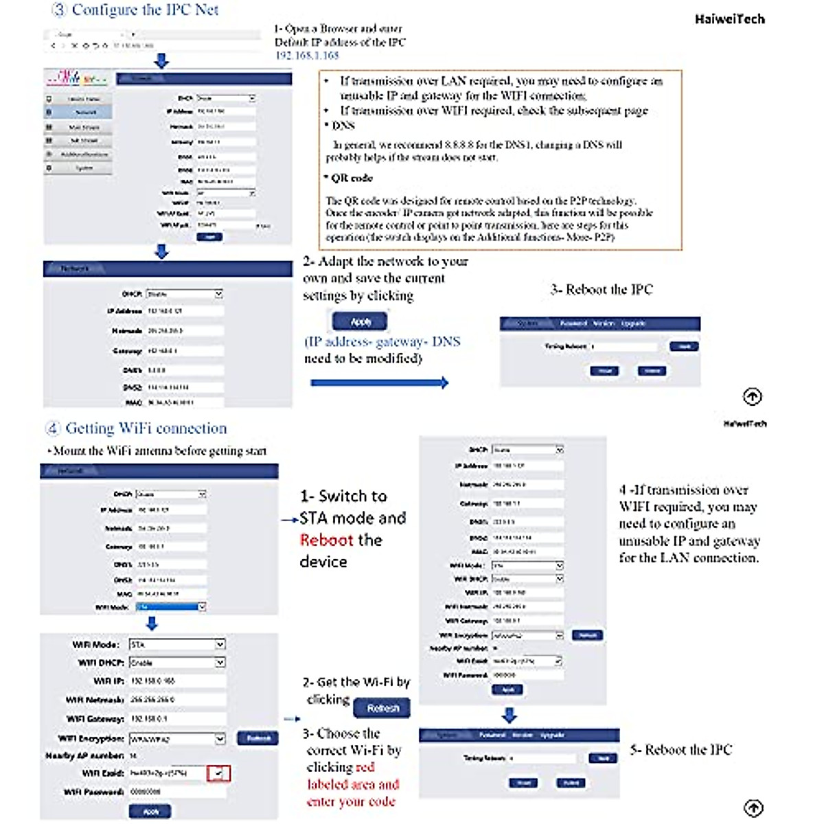 HaiweiTech FHD 1920Px1080P 30fps H.264 H.265 Mini Wireless Streaming Webcam, Live Streaming Camera for Facebook, YouTube, Live Church Streaming, Live Wedding