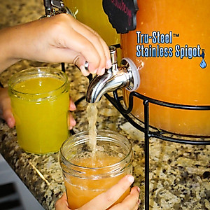 Tru-Steel Stainless Steel Spigot - Fits BERKEY Systems, Alexapure Pro, ProPur Systems & Beverage Dispensers with 5/8" Openings