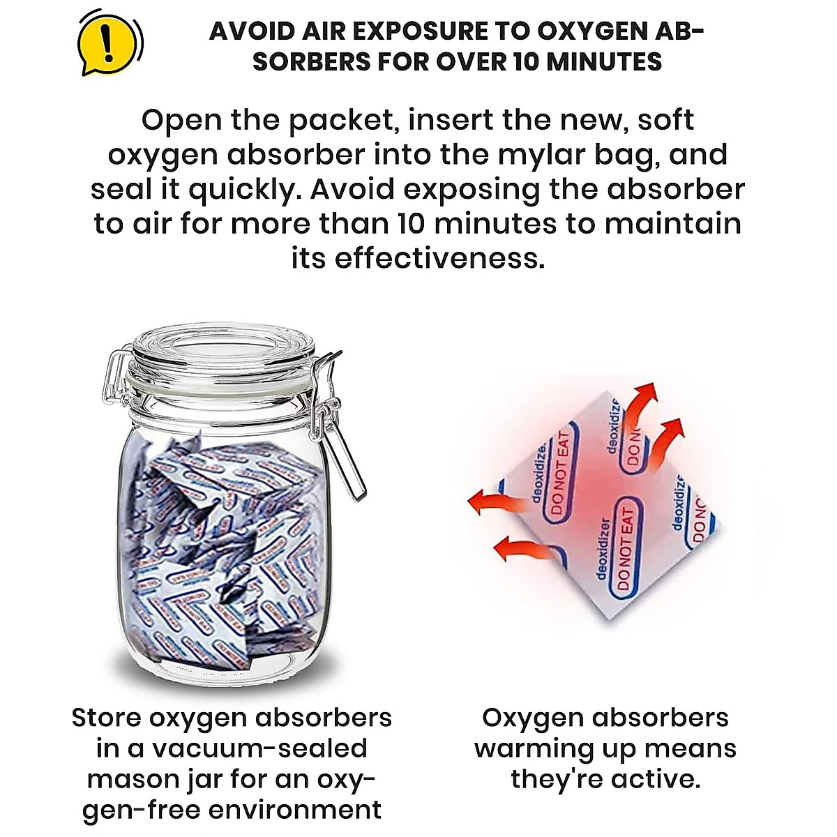 30pcs Mylar Bags for Food Storage with Oxygen Absorbers - Extra Thick 14.8 Mil - 1 Gallon Mylar Bags with Oxygen Absorbers 400cc- Ziplock Resealable Bolsas Mylar con absorbentes - Mylar Bag 1 Gallon