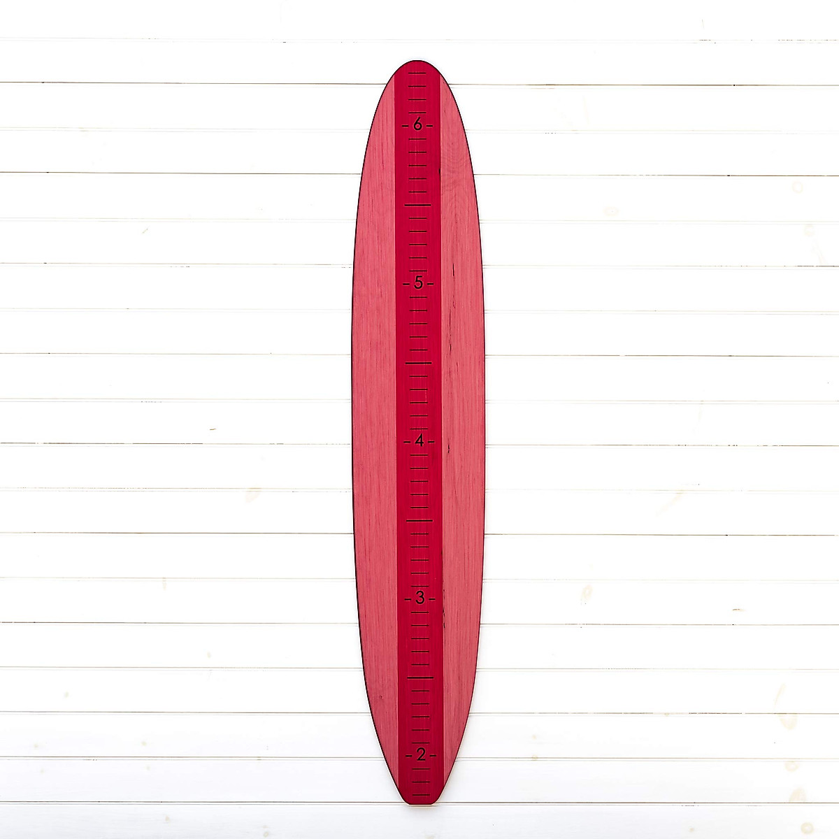 Headwaters Studio Surf Board Growth Chart - Wooden Surfboard Decor, Small Surfboard, Baby Growth Chart for Wall, Grow Chart, Baby Wall Growth Chart, Baby Measuring Board, Grow Chart for Wall Kids