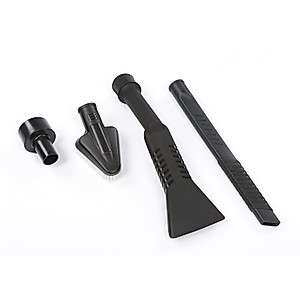 WORKSHOP Wet/Dry Vacs Vacuum Accessories 2-1/2-Inch WS25052A Shop Vacuum Car Detailing Kit for Wet/Dry Shop Vacuum, Black