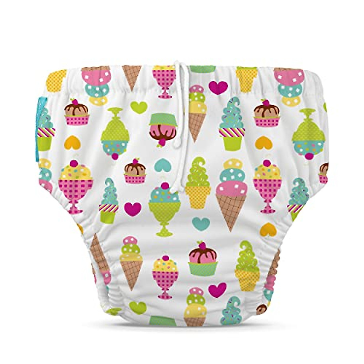 Charlie Banana Baby Reusable and Washable Swim Diaper for Boys or Girls, Gelato, X-Large (Pack of 1)