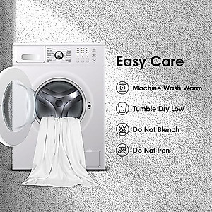 JML Luxury Hotel & SPA Bath Towels (2 Pack, 30"x60") - 350GSM High Density Fleece Towel Sets - Super Soft and Absorbent, Lint Free, Fade Resistant Oversized Bath Towel, Coral Fleece Navy