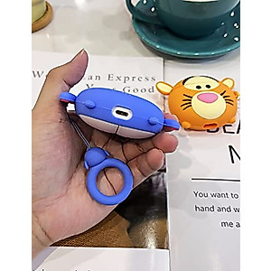 Cartoon Case for Apple AirPods 2/1 AirPods Case Adorable Cover 3D Protective Cases Shockproof Silicone Shell Anti-Fall Cover for AirPods Charging Cute Case (AirPods 2/1, Cute Donkey)