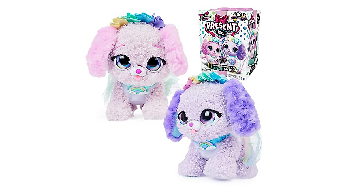 Present Pets Fairy Puppy: Interactive Plush Surprise Toy