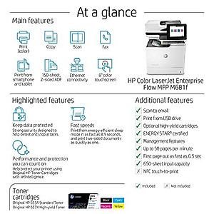 HP Color LaserJet Enterprise MFP M681f