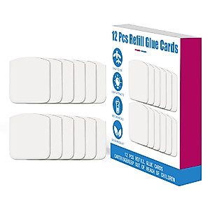 12 Pcs Refill Glue Cards for Forhimn Flying Insect Trap