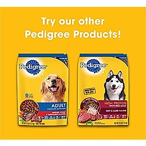 Pedigree Complete Nutrition Adult Dry Dog Food Roasted Chicken, Rice & Vegetable Flavor, 40 Lb. Bag