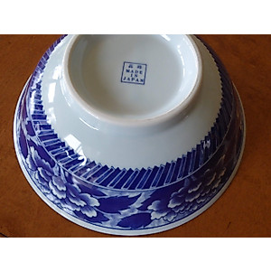 1 PC. Japanese 8"D Porcelain Ramen Noodle Soup Bowl KOI Carp Design/Made Japan