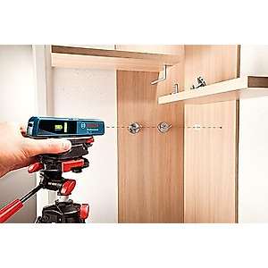 Bosch GLL1P 65ft Combination Point and Line Laser Level for Horizontal, Vertical or Angular Leveling Applications, Black