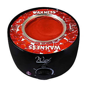 Waxness Waxing Multi-fit Protection Collars 50 Pack Red Fits Most 14 to 16 Ounces Tins and Pots