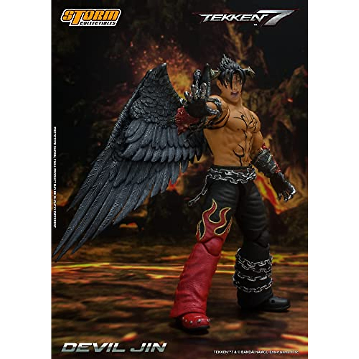 Storm Collectibles - Tekken 7 - Devil Jin, 1/12 Action Figure