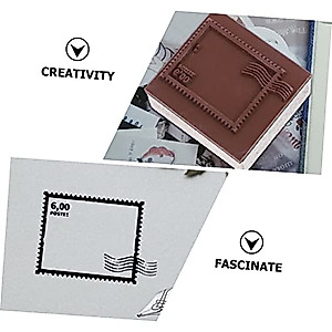 TEHAUX 2pcs Lotus Wood Seal Linoleum Blocks for Printmaking DIY Scrapbook Wood Stamps Wood Stamps for Making Alphabet Stamps Wooden Crafts Vintage Stamps Small Wood Stamps Journal Stamp