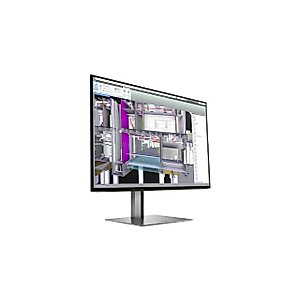 HP Z24u G3 24" WUXGA LED LCD Monitor - 16:10 - Turbo Silver