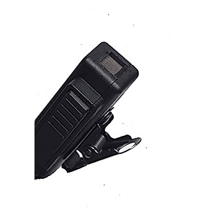 ParaComm Moisture Resistant Acoustic Tube with Walkie Talkie Earpiece with Mic - Motorola Compatible Headset Surveillance 2 Prong Pin CP185 CP200 CP200D CLS1110 T600 T800 Radios. with 2 Earmolds