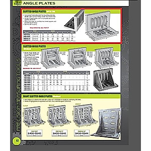 HHIP 3402-0203 6" x 5" x 4-1/2 Inch Slotted Angle Plate, Opened