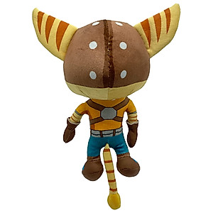 JINX Official Ratchet of Ratchet & Clank: Rift Apart, Collectible Plush, Excellent Plushie Toy for Toddlers & Preschool, Super Cute