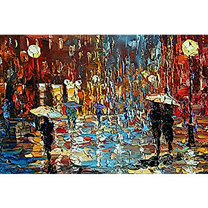 Old City Night, Limited Edition, Signed and Numbered Print