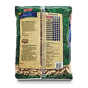 Kaytee Peanuts in Shell for Squirrels, Woodpeckers, Nuthatches, Jays, Towhees, Cardinals, Indigo Buntings, and Other Wild Birds, 5 Pound