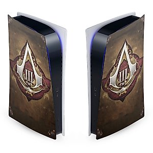 Head Case Designs Officially Licensed Assassin's Creed Freedom Edition III Graphics Vinyl Faceplate Sticker Gaming Skin Decal Cover Compatible With Sony PlayStation 5 PS5 Digital Edition Console
