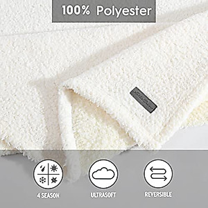 Eddie Bauer - Throw Blanket, Reversible Sherpa Bedding, Medium Weight & Warm Home Decor (Beige, Throw)