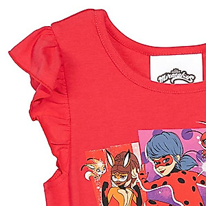 Miraculous Ladybug Rena Rouge Big Girls Tulle Dress Red 14-16