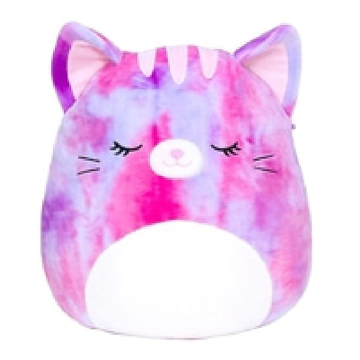 KellyToy Squishmallows 8” Caeli The Pink Purple tie Dyed cat Plush Pillow Stuffed Toy
