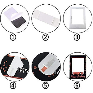 LaVenty Rose Gold 16th Birthday Party Photo Booth Props 16th Birthday Photo Frame Birthday Photo Frame