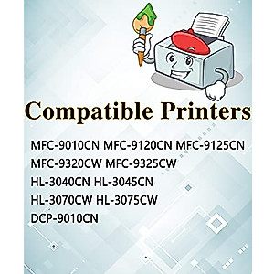 MM MUCH & MORE Compatible Toner Cartridge Replacement for Brother TN210 TN-210 Used with MFC-9120CN 9320CW 9010CN HL-3070CW 3075CW 3040CN 3045CN Printer (5-Pack, 2 Black, Cyan, Magenta, Yellow)