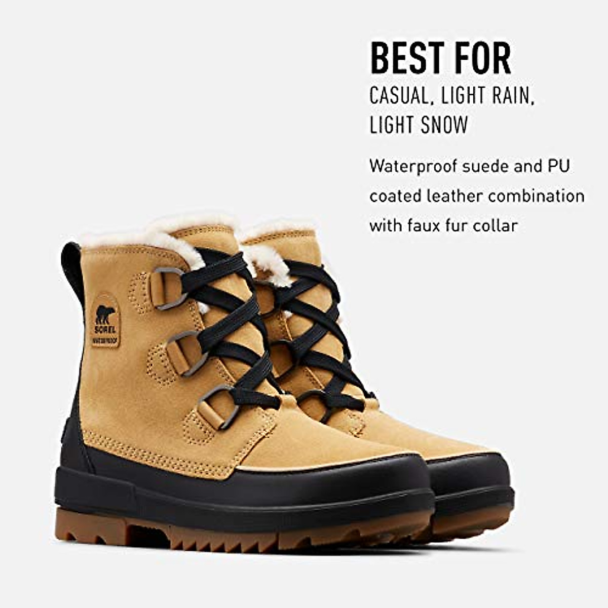 Sorel Women's Tivoli IV Waterproof Boots - Curry - Size 10