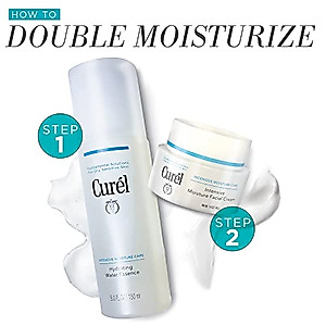 Curel Japanese Skin Care Intensive Face Moisturizer Cream, Face Lotion for Dry to Very Dry Sensitive Skin, For Women and Men, Anti-Aging Fragrance-Free Anti-Wrinkle Japanese Skin Care, 1.4 oz