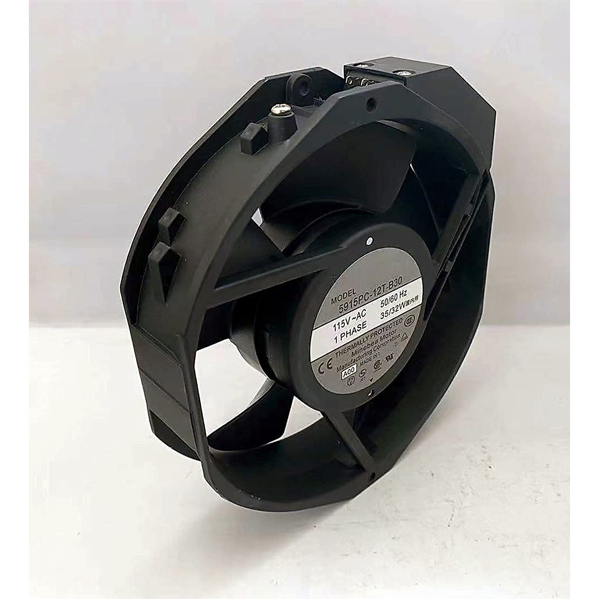 5/32W 172×150×38MM Metal high Temperature Resistant Fan