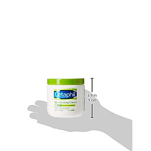 Cetaphil Moisturizing Cream, 16oz (Pack of 3), Hydrating Moisturizer For Dry To Very Dry, Sensitive Skin, Body Cream Completely Restores Skin Barrier In 1 Week, Fragrance Free, Non-Greasy