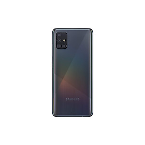 Samsung Galaxy A51 A515F 128GB DUOS GSM Unlocked Phone w/Quad Camera 48 MP + 12 MP + 5 MP + 5 MP (International Variant/US Compatible LTE) - Prism Crush Black