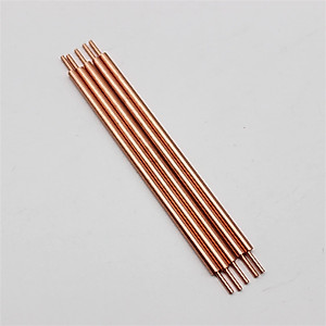 XIAOBAWAN Welder Repair Rod Repair Rod 5pcs Diameter 3mm Length 100mm Point 1. 8mm Spot welding electrode for Pulse Spot Welder Welding Soldering Machine Battery Packs
