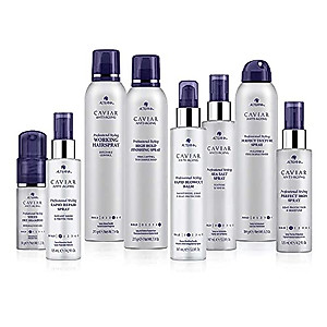 Alterna Caviar Professional Styling Perfect Iron Spray, 4.2 Fl Oz | Provides Heat Protection & High Shine | Sulfate Free