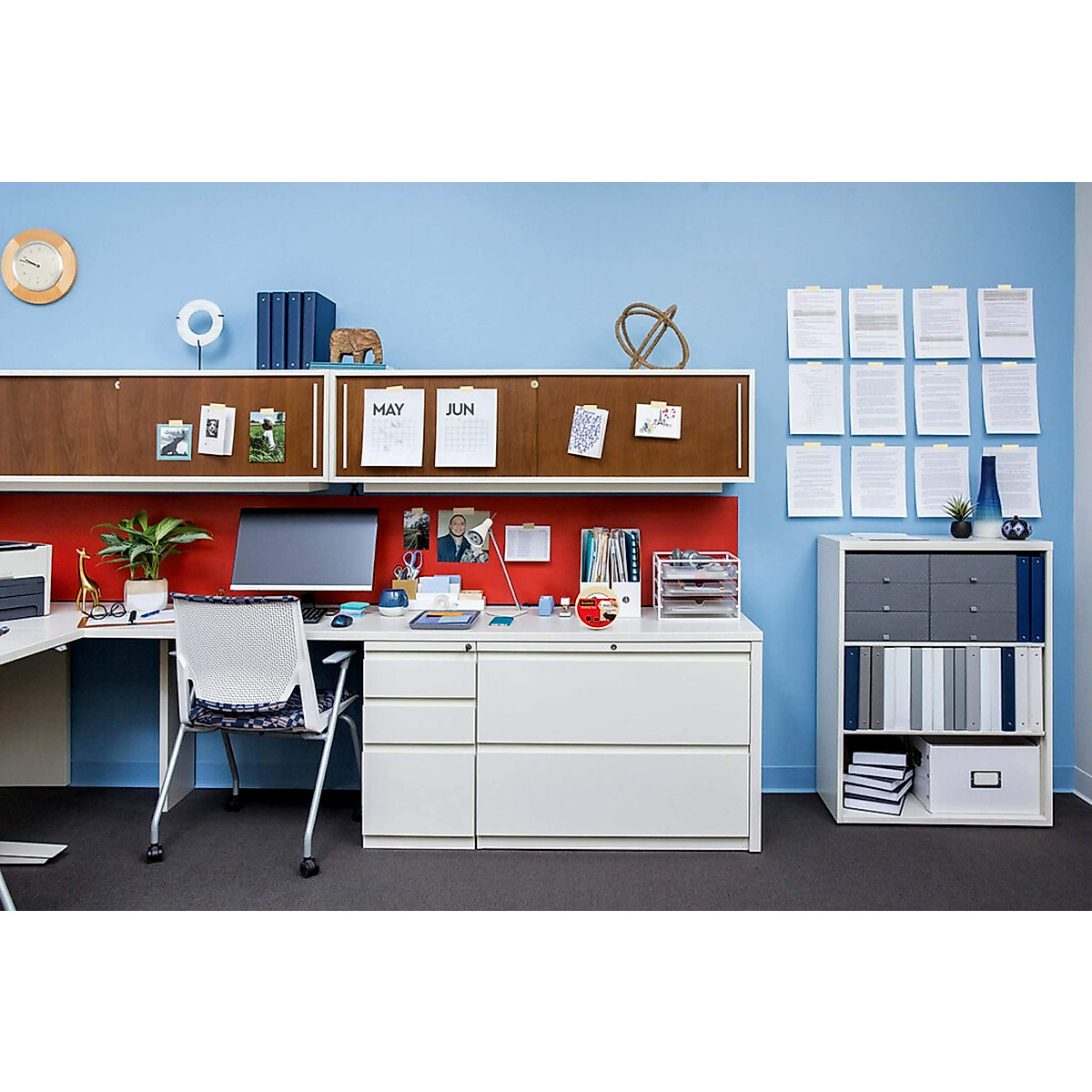 Scotch Home and Office Masking Tape, 1.88-Inch by 60 Yards,Tan (3439)