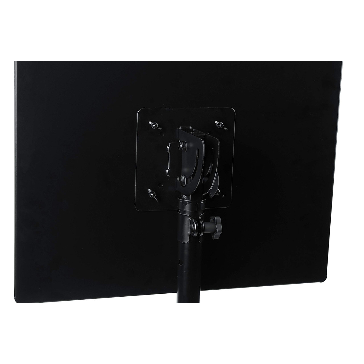Gator Frameworks Heavy Duty Deluxe Adjustable Multi-Media Gear Stand Featuring 100x100 Vesa Mounting Brackets | Ideal for Laptops and more; Min/Max Height - 36"/48" (GFW-UTL-MEDIATRAY2)