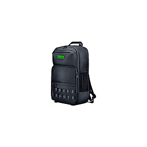 Razer Concourse Pro 18" Backpack: Tear Resistant Bottom - Front Utility Flap for Greater Accessibility - Scratch-Proof Interior - Padded Mesh Weave Straps - Fits Up to 18 inch Laptops - Black