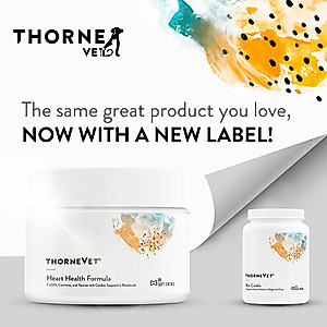 ThorneVET Heart Healthy Formula – Cardiovascular Support for Dogs & Cats, 90 Soft Chews