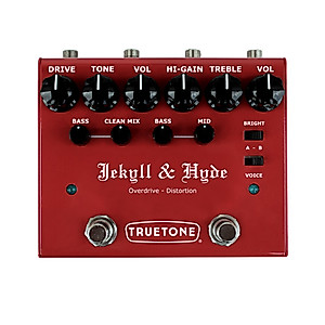 Truetone V3 Jekyll & Hyde Overdrive & Distortion Guitar Effects Pedal