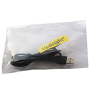 UpBright Mini USB Data PC Cable For Western Digital WD Elements, Passport SE Mac, My Book Essential WDBACW0040HBK WDBAAA5000A WDBAAA2500ARD-PESN WDBAAR1600ABK-NESN WD250ME WD1600B014 WD16001032 HD HDD