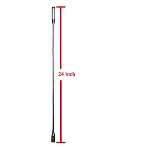 24 Inch LED Lamp XLR 4Pin DJ Gooseneck Lamp for Yamaha BEHRINGER Mixer with 4-Pin XLR Connection (XLR 4Pin Port)