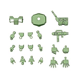 Bandai Hobby - Mobile Suit Gundam - #07 Silhouette Booster (Green), Bandai Spirits SDCS Model Kit