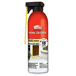 Ortho Home Defense Insect Killer for Cracks & Crevices - Spray Foam Kills Ants, Cockroaches, Fleas, Centipedes, Crickets, Boxelder Bugs & Other Listed Common Insects, Long-Lasting, 16 oz.