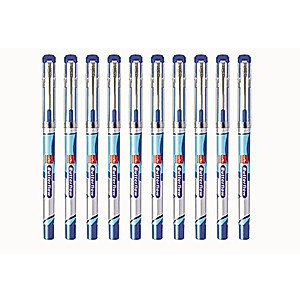 Cello Butterflow Ball Pen Set - Pack of 10 (Blue)