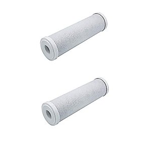 CFS – 2 Pack Carbon Block Water Filter Cartridges Compatible with SMCB-2510 Models – Removes Bad Taste and Odor – Whole House Replacement Filter Cartridge – 0.5 Micron – 2.5” x 9-7/8”