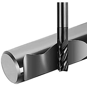 8pcs 2-12mm CNC Square Nose End Mills,Carbide Tungsten Steel 4 Fultes Milling Cutter, Router Bits Rotary Bits Tool Straight Shank 2-12mm