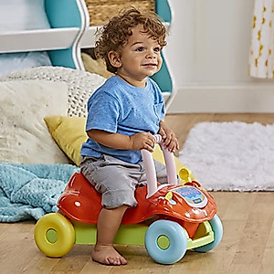 Playskool Step Start Walk 'n Ride Peppa Pig Active 2-in-1 Ride-On and Walker Toy for Toddlers and Babies 9 Months and Up (Amazon Exclusive)